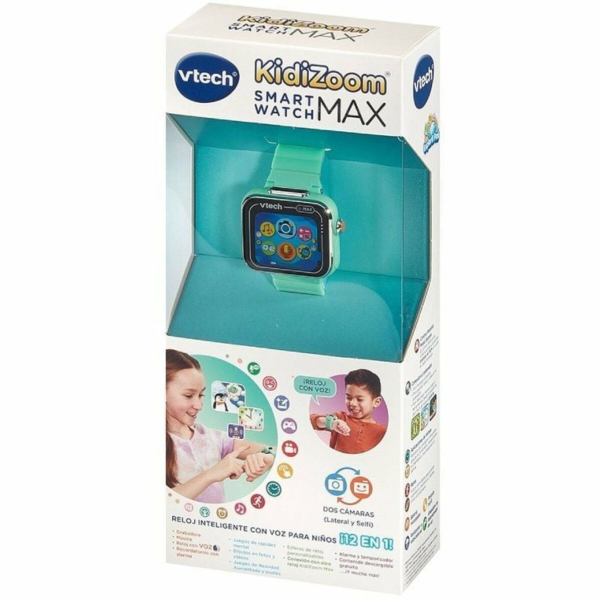 Smartwatch för barn Vtech Kidizoom Smartwatch Max Aquamarine